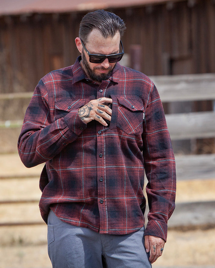 Destroyer Flannel - Black – Off The Grid Surplus