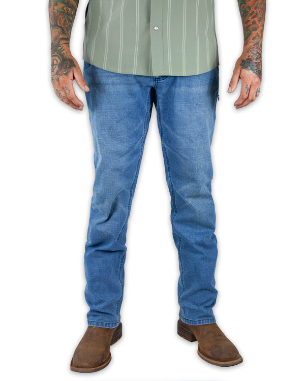 Hideout Denim Boot Cut - Vintage Wash – Off The Grid Surplus